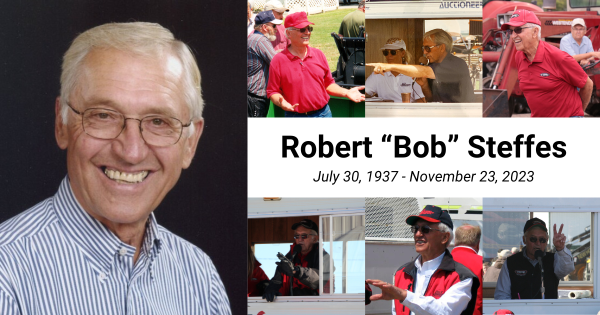 Steffes Group | Celebrating the Life of Our Founder, Robert “Bob" Steffes